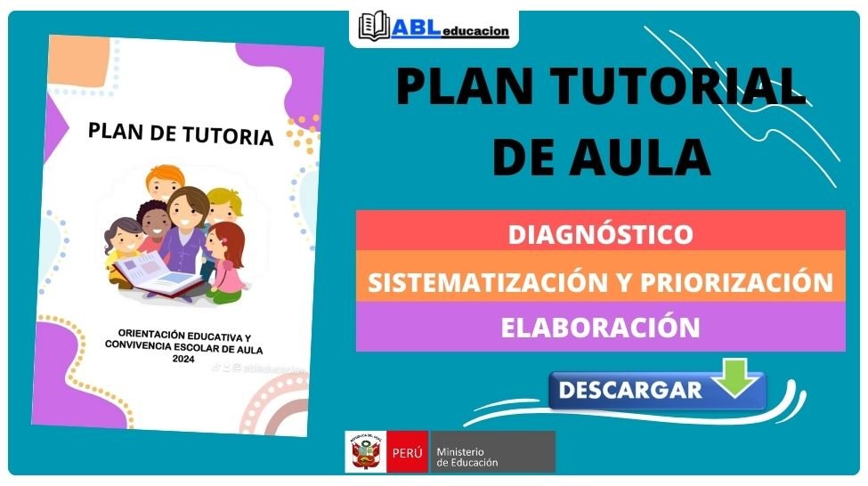 PLAN TUTORIAL DE AULA 2024 - Love Nature